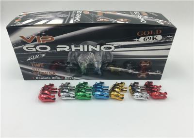 China 3D Hologram Effect Pill Blister Card Packaging Rhino 69 Container Bullet Durable for sale