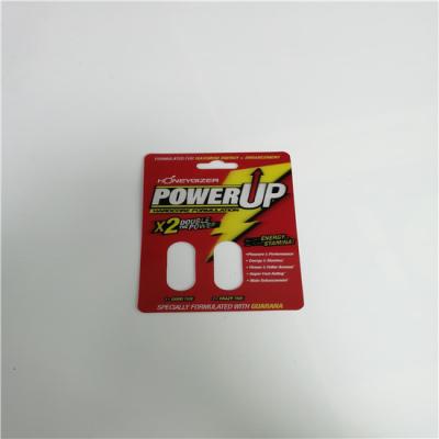 China Female Enhancer Pills Blister Card Packaging Mamba Burro 30000 For Gold Capsule Bottle for sale