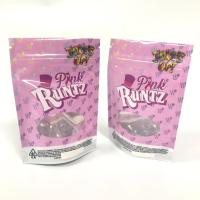 China Stand Up Mylar Herbal Incense Packaging Runtz Weed Pack Gummy Bear Candy Bags for sale