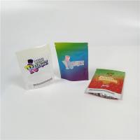 China Clear Window Aluminum Foil Pouch Packaging Cbd Weed Mylar Plastic Doypack Pack With Zipper for sale