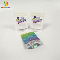 China Clear Window Aluminum Foil Pouch Packaging Cbd Weed Mylar Plastic Doypack Pack With Zipper for sale