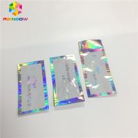 China Hologram Envelop Foil Bag Aluminium Foil Pouch Self Adhesive Three Sided Seal for sale