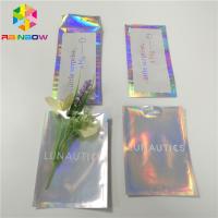 China Hologram Envelop Foil Bag Aluminium Foil Pouch Self Adhesive Three Sided Seal for sale
