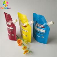 China Reusable Liquid Stand Up Spout Pouch Packaging Baby Food Packing Squeeze Bag for sale