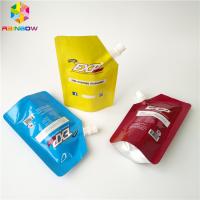 China Reusable Liquid Stand Up Spout Pouch Packaging Baby Food Packing Squeeze Bag for sale