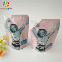 China Reusable Liquid Stand Up Spout Pouch Packaging Baby Food Packing Squeeze Bag for sale