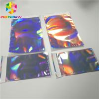 China Self Adhesive Hologram Envelop Bags 8x12 Inch For Phone Case / Clothes Packing for sale