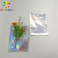 China Self Adhesive Hologram Envelop Bags 8x12 Inch For Phone Case / Clothes Packing for sale