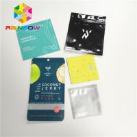 China Matte Aluminum Foil Packaging Bags Three Side Seal Pouch For Cosmetic Makeup Pack for sale