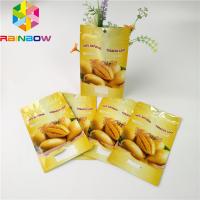 China 250g 500g Dries Fruit Foil Pouch Packaging Custom Foil Lined Bottom Gusset Stand Up Bags for sale