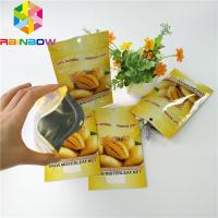 China 250g 500g Dries Fruit Foil Pouch Packaging Custom Foil Lined Bottom Gusset Stand Up Bags for sale
