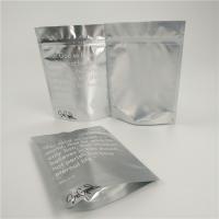 China Laminated Material Plastic Pouches Packaging Sliver Medical k Bag Stand Up for sale