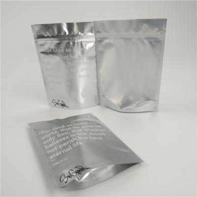 China Laminated Material Plastic Pouches Packaging Sliver Medical k Bag Stand Up for sale