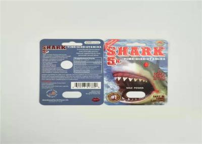 China Eco Friendly Blister Pack Packaging Hologram Foil Big Boy 6X Paper Card With Display Box for sale