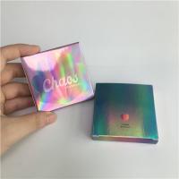 China Customized Size Herbal Incense Packaging Folding Paper Card Display Box With Logo Printing for sale