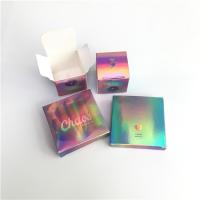 China Customized Size Herbal Incense Packaging Folding Paper Card Display Box With Logo Printing for sale
