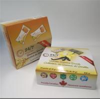 China Gravure Printing Paper Display Folding Box Retail Shop Shelf Ready Tray Packaging for sale