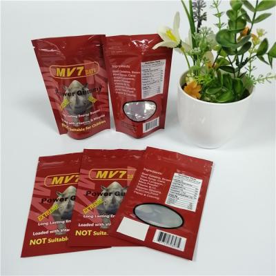 China Grip Sealed Herbal Incense Packaging Aluminum Foil k Bags For Rhino Capsule Powder for sale