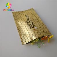 China Smell Proof Custom Printed Sative Leaves Packaging Smoking Weed Bags For Tobacco for sale