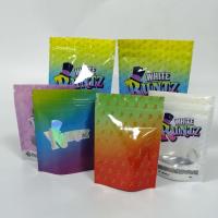 China k Holographic Herbal Incense Packaging Customized Bag Childproof 3.5g Pouch for sale