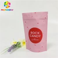 China Logo Printing Snack Bag Packaging Food Grade Biscuits / Chocolate / Candy Bags for sale