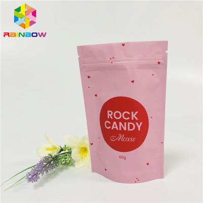 China Logo Printing Snack Bag Packaging Food Grade Biscuits / Chocolate / Candy Bags for sale