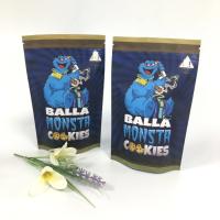 China 1 8 Cookies Medical Edibles Herbal Incense Packaging Smell Proof Biodegradable for sale