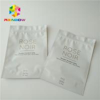 China White Plastic Stand Up Body Scrub Cosmetic Packaging Bag For Sea Salt Bathing Skin Care for sale