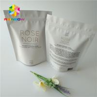 China k Printed Foil Stand Up Cosmetic Packaging Bag Coconut / Coffee Body Scrub for sale