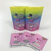 China Smell Proof Herbal Incense Packaging Mini k Weed Plastic CBD Leaf Cookies Bags for sale