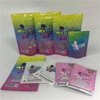 China Mylar Reusable k Bags Smell Proof k Aluminum Foil Cbd Gummy Bear Pouch for sale