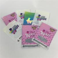 China Child Resistant Resealable Plastic Bags Glossy Runtz Packaging Cookies Seed Smell Proof for sale