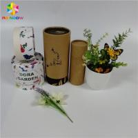 China Biodegradable Food Grade Paper Box Packaging Cardboard Tube Matt Surface Finish for sale