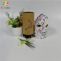 China Biodegradable Food Grade Paper Box Packaging Cardboard Tube Matt Surface Finish for sale