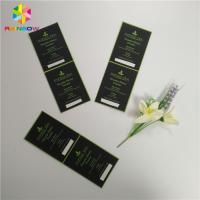 China Eco - Friendly Custom Print Self Adhesive Sticker Label In Packing Polyester for sale