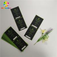 China Eco - Friendly Custom Print Self Adhesive Sticker Label In Packing Polyester for sale