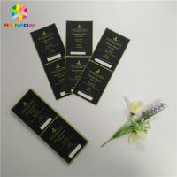 China Eco - Friendly Custom Print Self Adhesive Sticker Label In Packing Polyester for sale
