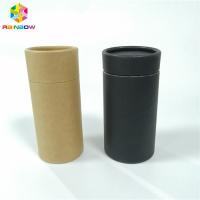 China Wax Bottle Paper Box Packaging Cosmetics Push Up Tube Customized Recycled Materials for sale