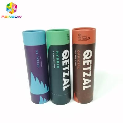 China Kraft Paper Box Packaging Round Shape Custom Logo Printed For Gift / Cosmetics / Food for sale