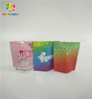 China Childproof 3.5g Stand Up Zipper Pouch Bags Customize Print Runtz Pack Smell Proof for sale