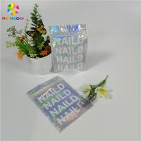 China Digital Printing Zipper Plastic Stand Up Aluminum Foil Bag For Cosmetic / Eye Shadow for sale