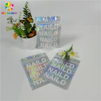 China Digital Printing Zipper Plastic Stand Up Aluminum Foil Bag For Cosmetic / Eye Shadow for sale