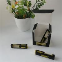 China 350g 400g Custom Gift Boxes Hot Stamping Vape Cartridge CBD Oil Bottle Coated Paper for sale