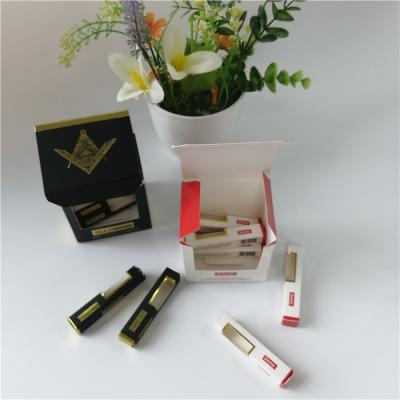 China Clear Window Packaging Paper Box Hot Foil Stamping Logo Printed For Packing Gift / Cosmetics for sale