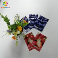 China Digital Printing Plastic Pouches Packaging Zip Lock Aluminum Foil Three Side Sealed for sale