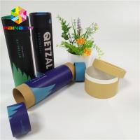 China Green Tea Medicine Tablet Packaging Composite Push Up Paper Tube Logo Customized for sale