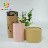 China Green Tea Medicine Tablet Packaging Composite Push Up Paper Tube Logo Customized for sale