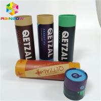 China Tea Dry Fruit Packaging Paper Box Packaging Custom Recyclable Push Up Kraft Tube for sale