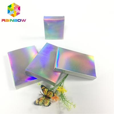 China Recyclable Custom Printed Paper Boxes Folding Hologram Gift Card Fleixble Packaging for sale