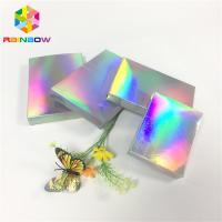 China Recyclable Custom Printed Paper Boxes Folding Hologram Gift Card Fleixble Packaging for sale